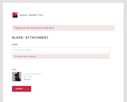 Media Library Pro Vue React And Blade Components To Handle Uploads Sponsor Laravel News