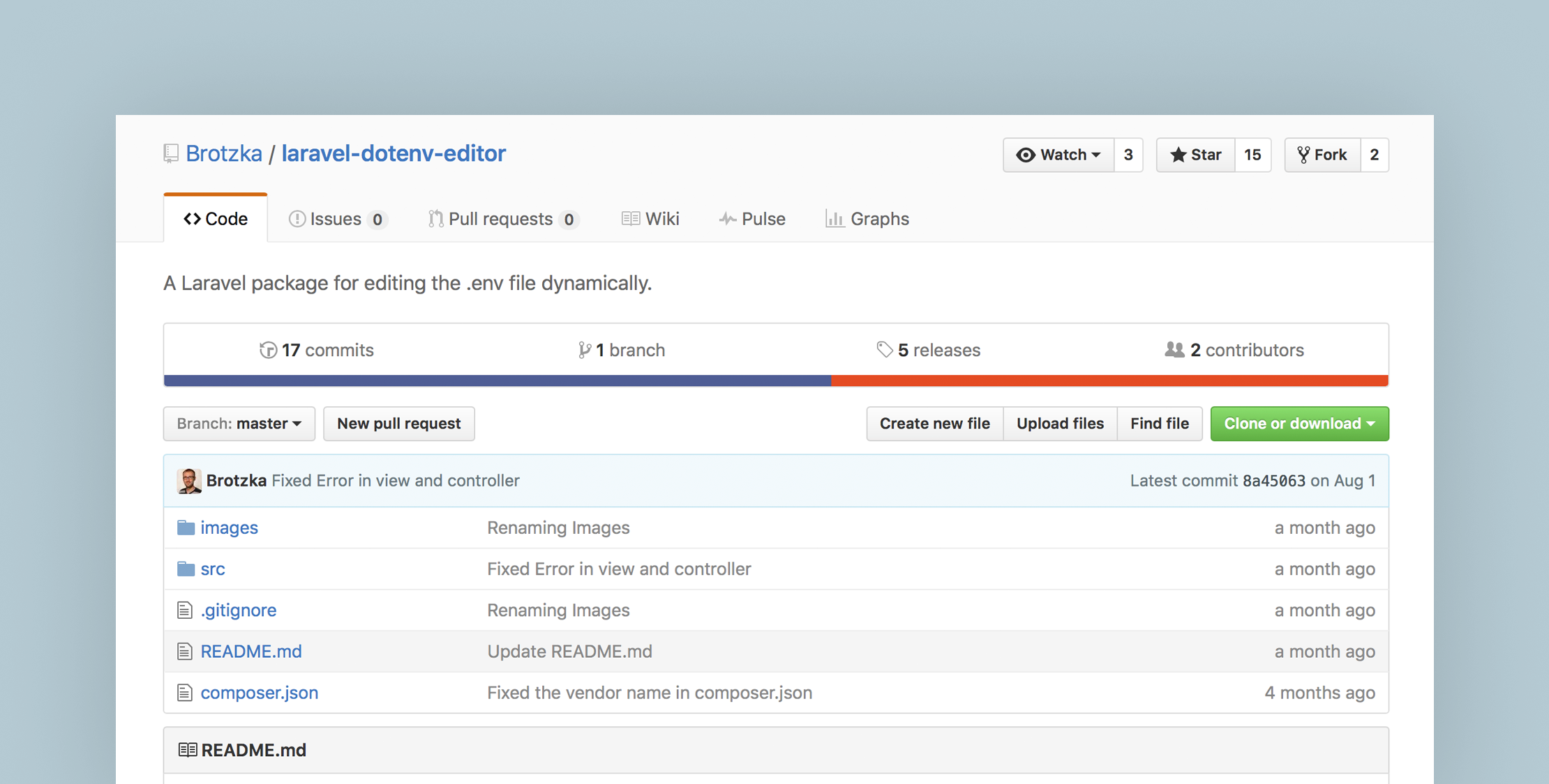 Edit Your Environment Files Through The Browser With Brotzka env