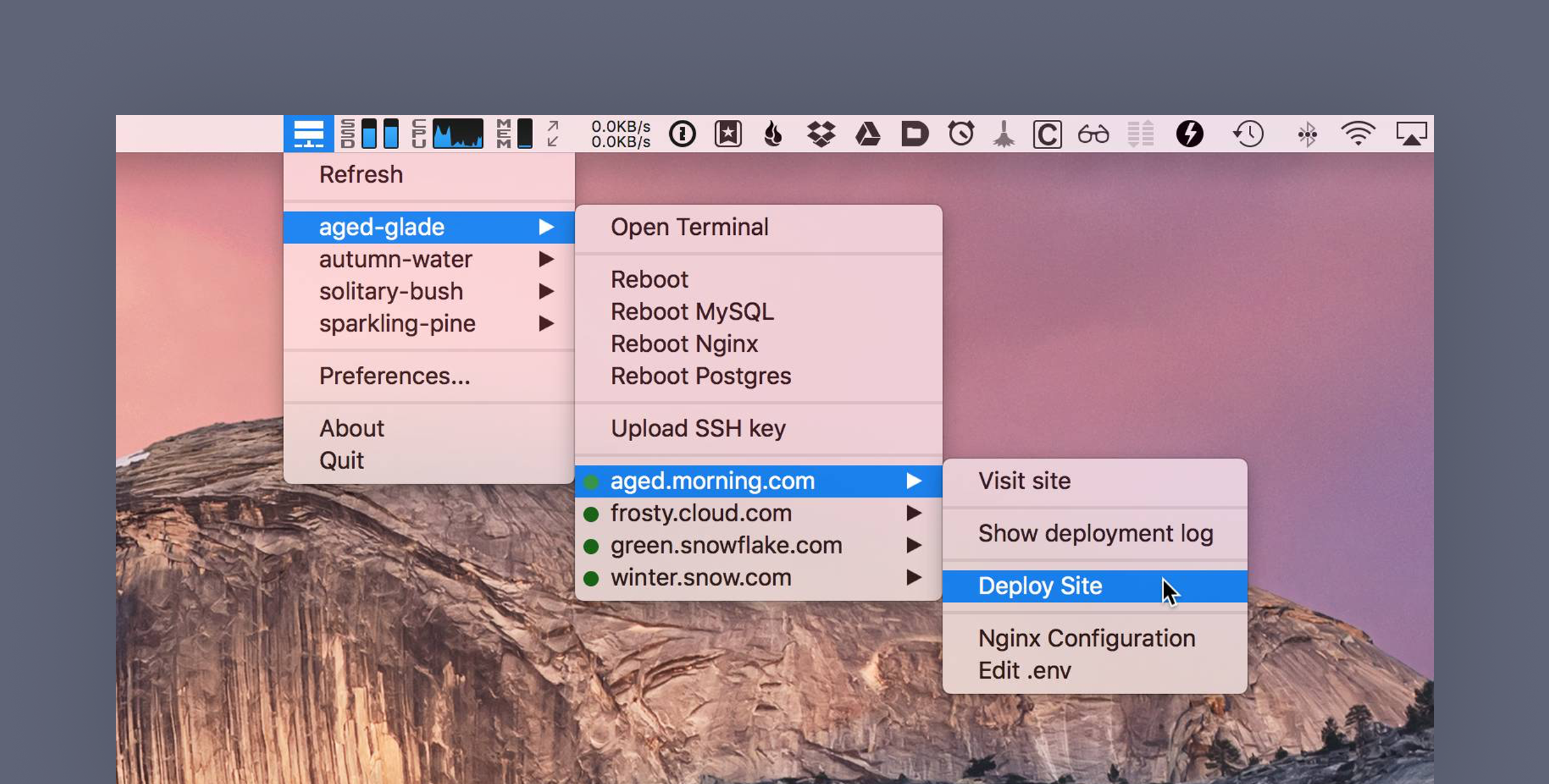 F-Bar – Manage your Laravel Forge Servers from your Mac’s Menubar ...