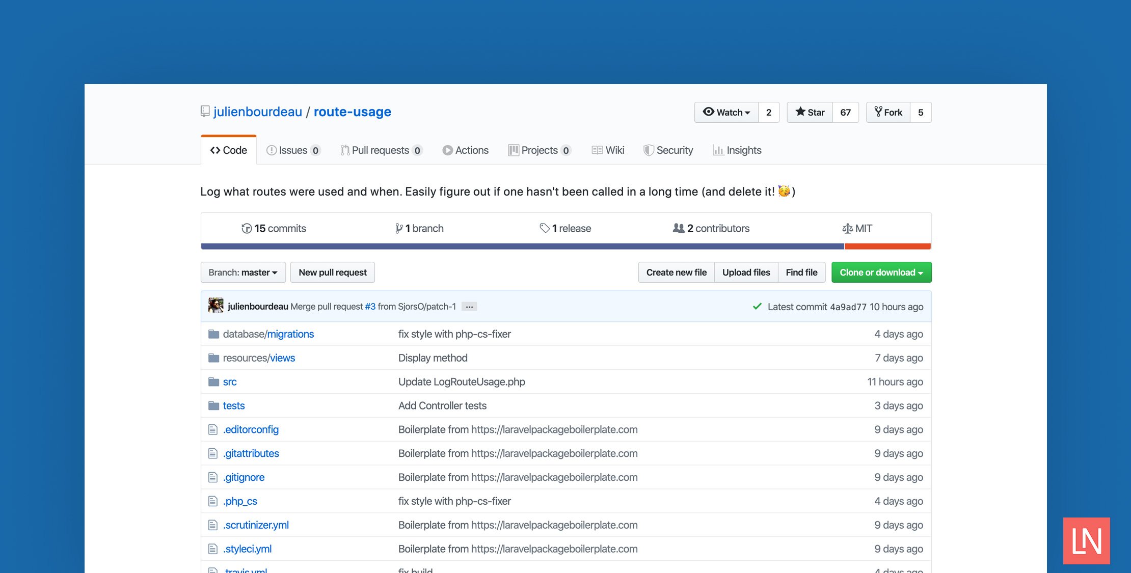 Route Usage Package for Laravel | Laravel News Route Usage Package for Laravel | Laravel News